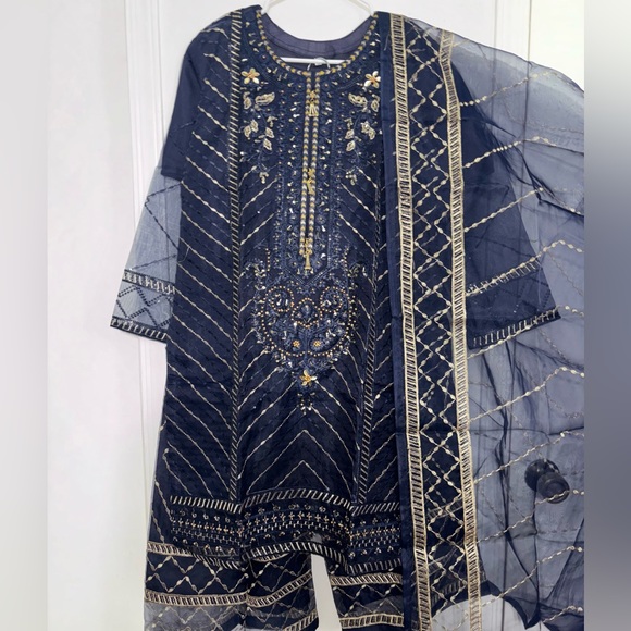 Dresses | Pakistani 3 Piece Suit | Poshmark